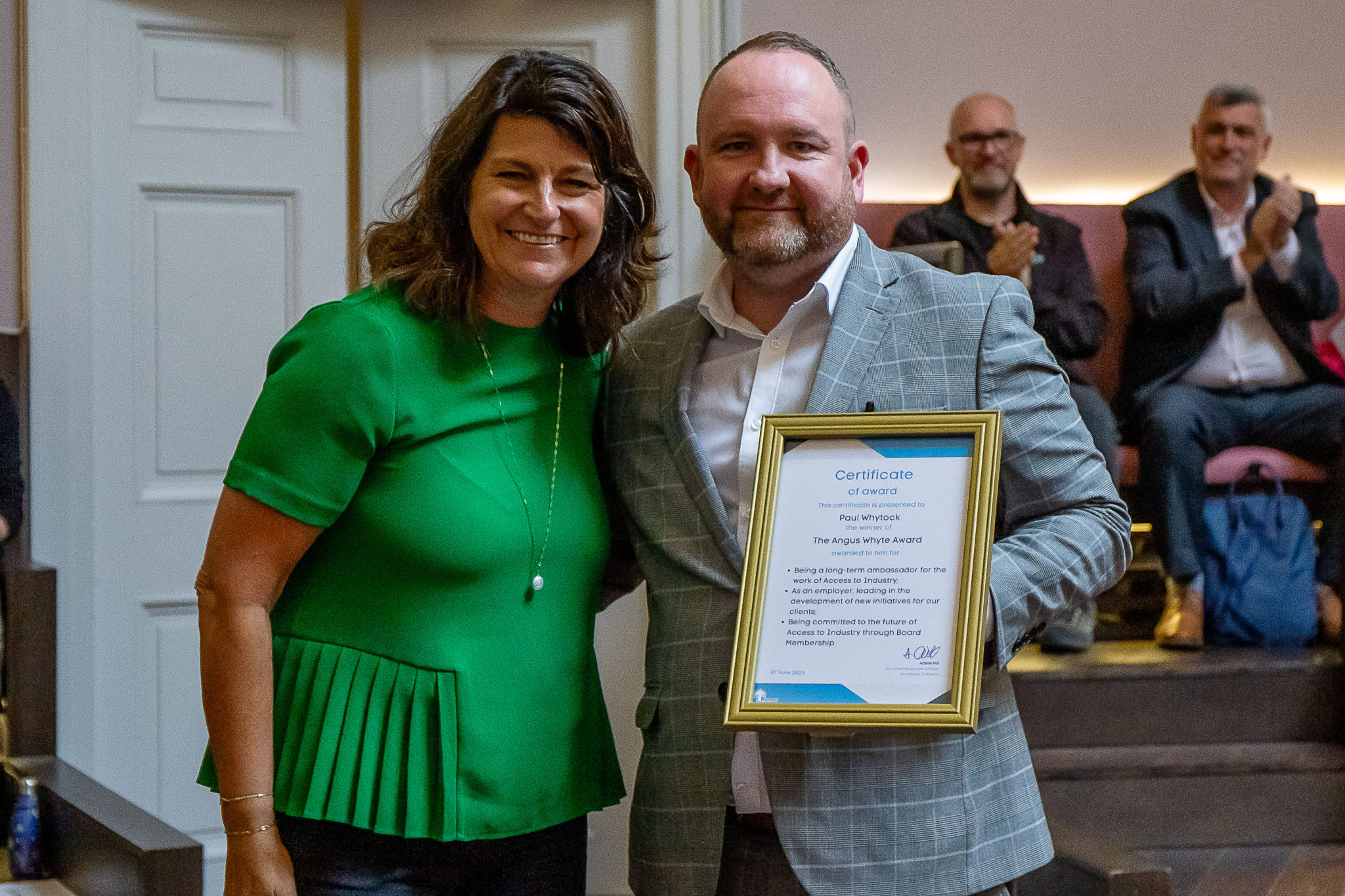 Our Certificate Ceremony 2023 in pictures! - Access to Industry